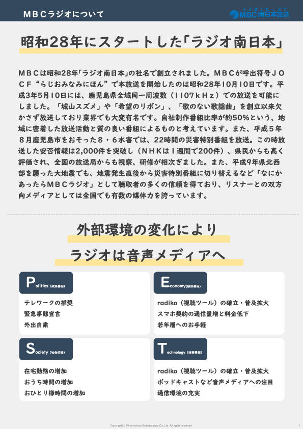 MBC南日本放送｜MBCラジオ『MBCラジオでCMを出してみませんか？』